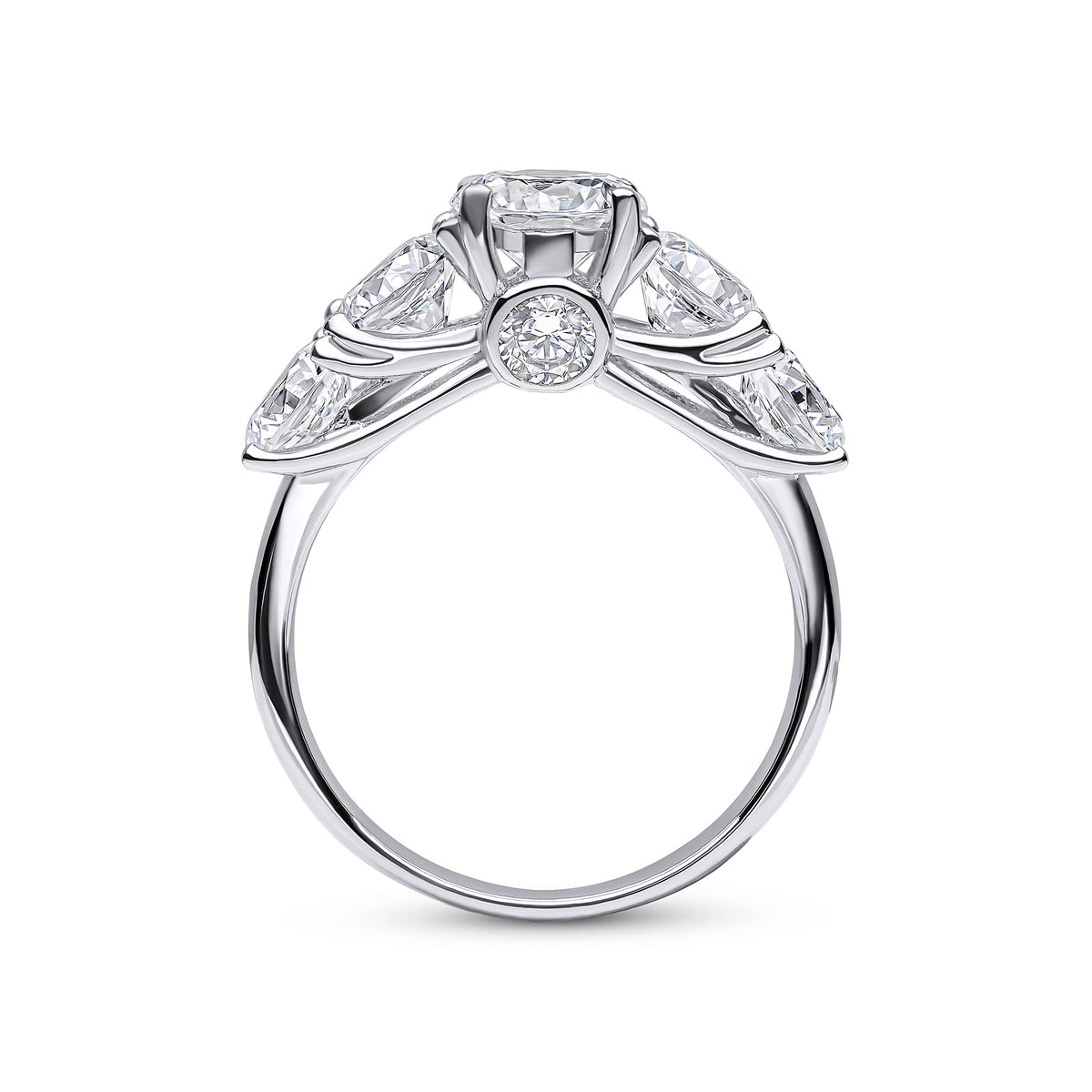 Garland Ring (Rhodium) – C I R O
