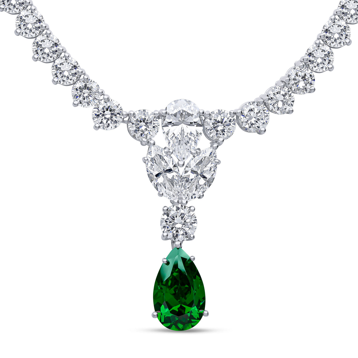 Rebecca Necklace - Emerald – C I R O