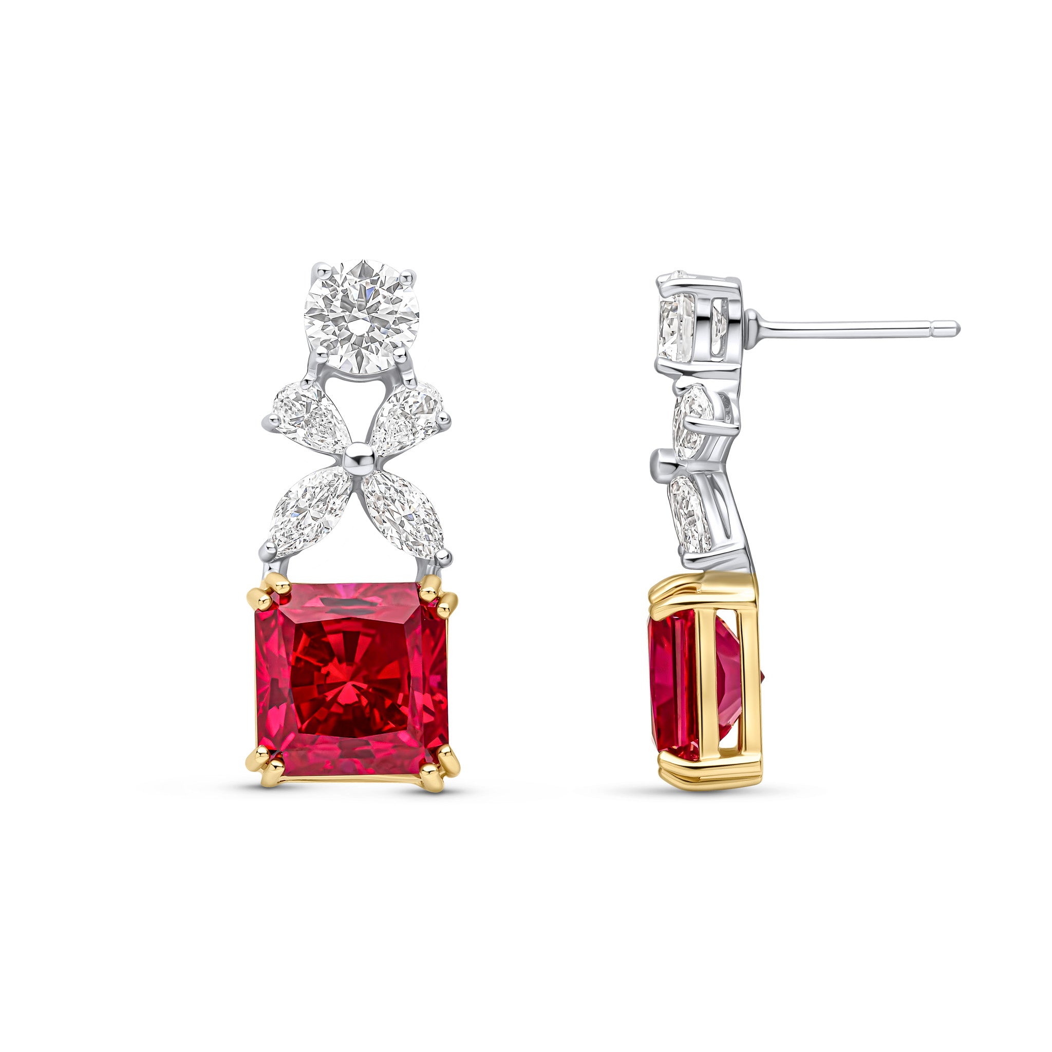 Rosie Earrings (Ruby) – C I R O